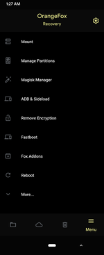 Development - (RECOVERY)(UNOFFICIAL) ORANGEFOX + PBRP (Motorola-RAZR ...